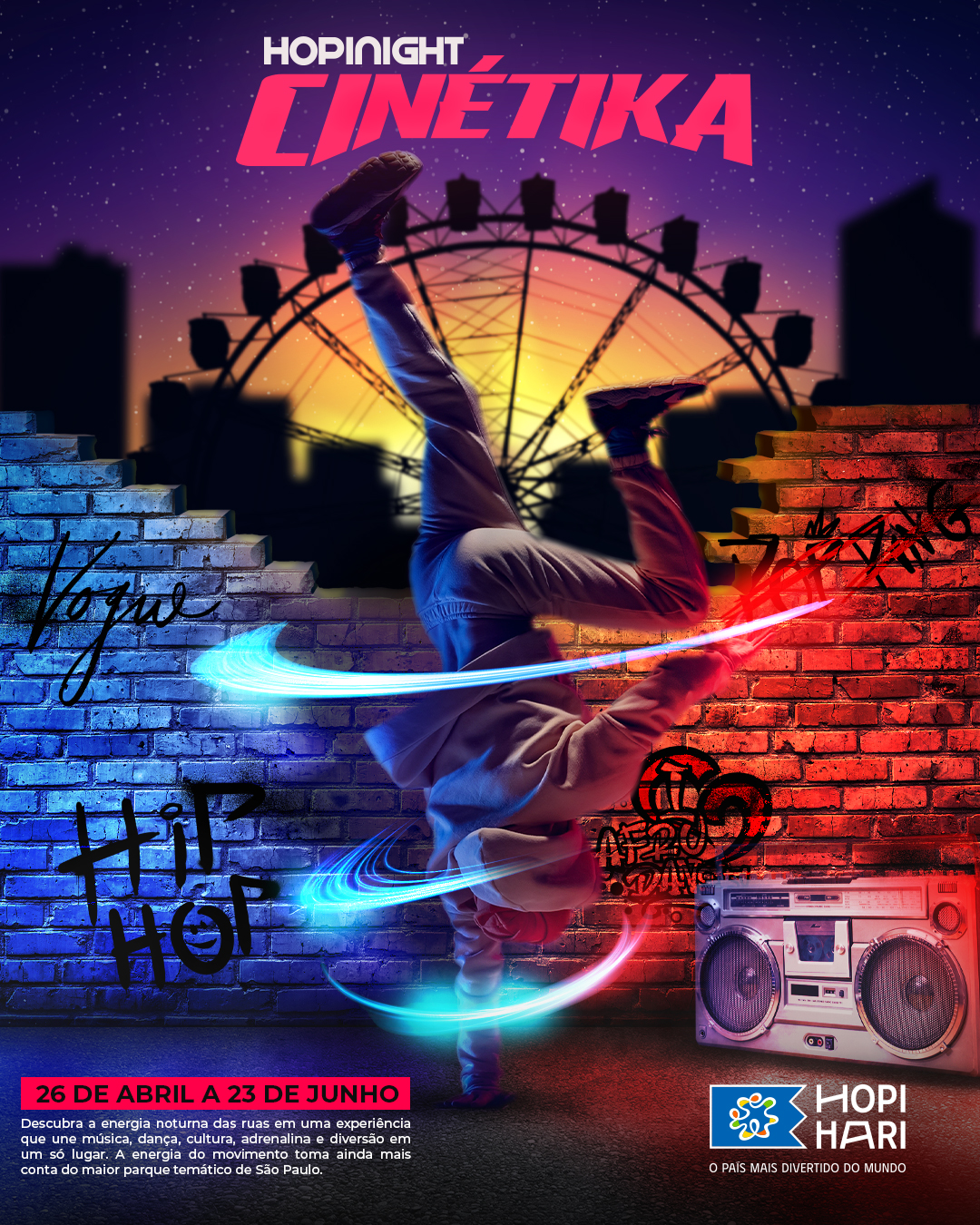 Hopi Night 2024: Cinétika – Descubra a energia noturna das ruas! – Hopi ...