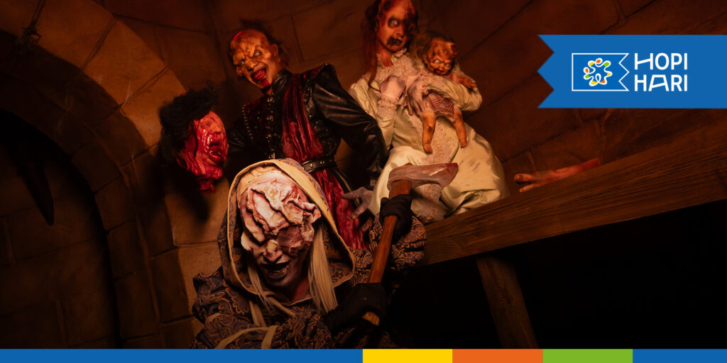 A arte do susto: Como é ser um monstro da Hora do Horror de Hopi Hari ...